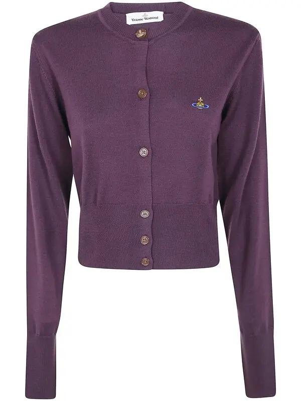VIVIENNE WESTWOOD Cropped Cardigan "bea