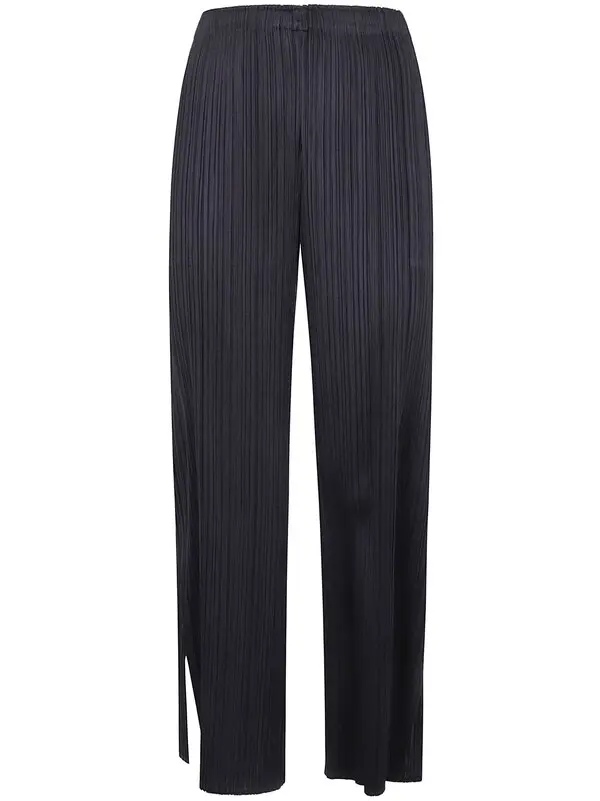 PLEATS PLEASE Grey Trousers "monthly Colors: August