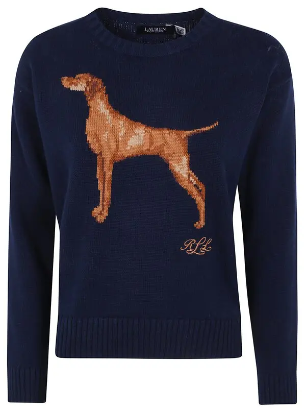 Ralph Lauren Cotton Sweater "sweater Pullover - Blue