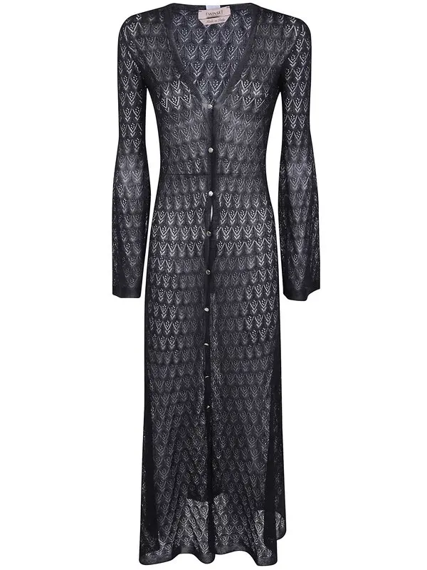 TWINSET Long Sweater Lurex