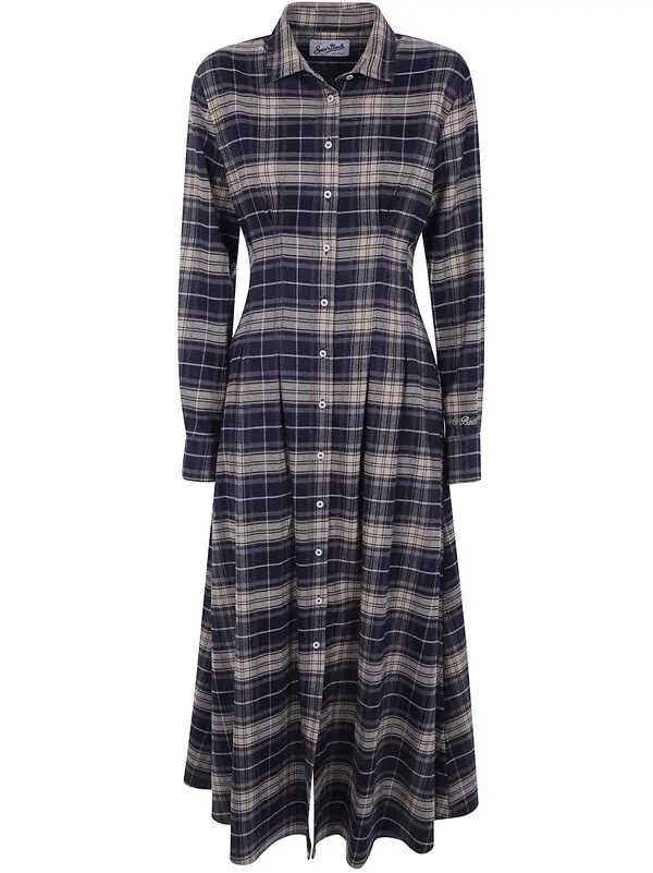 MC2 SAINT BARTH Dress Tartan "alys