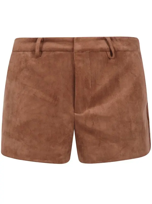 MC2 SAINT BARTH Suede Shorts "elva