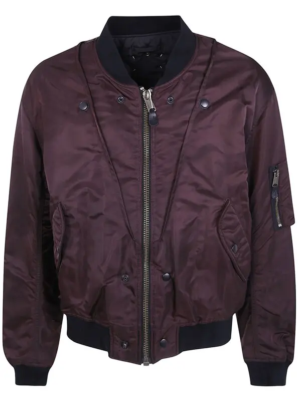 MAISON MARGIELA Reversible Bomber - Brown