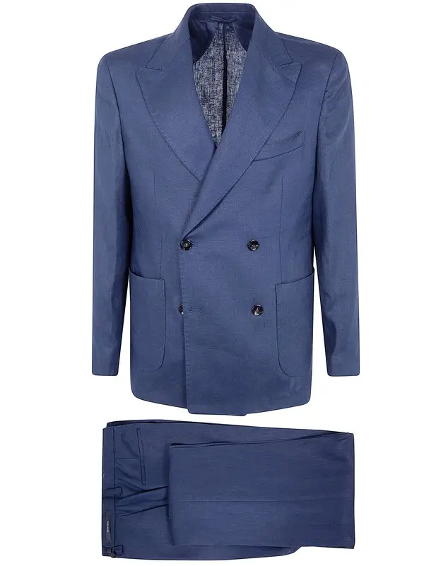 MICHAEL COAL Suit Pure Linen Austin