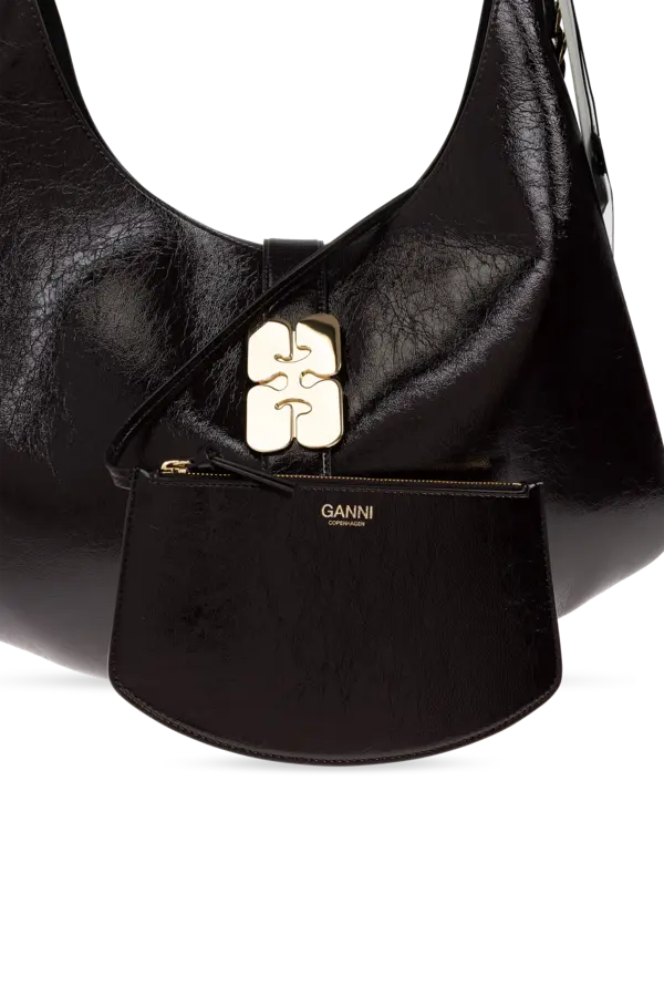 GANNI Eco Leather Hobo Bag