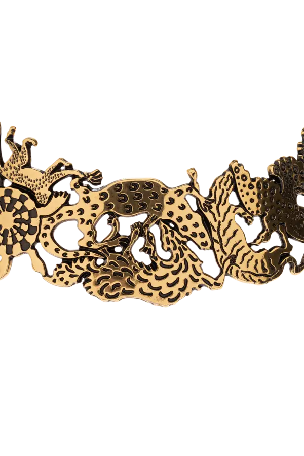 Etro Animal Motif Choker