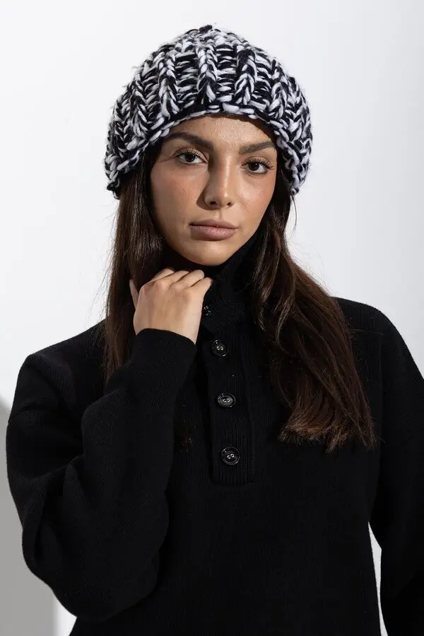 AMI Paris Wool Beanie Hat