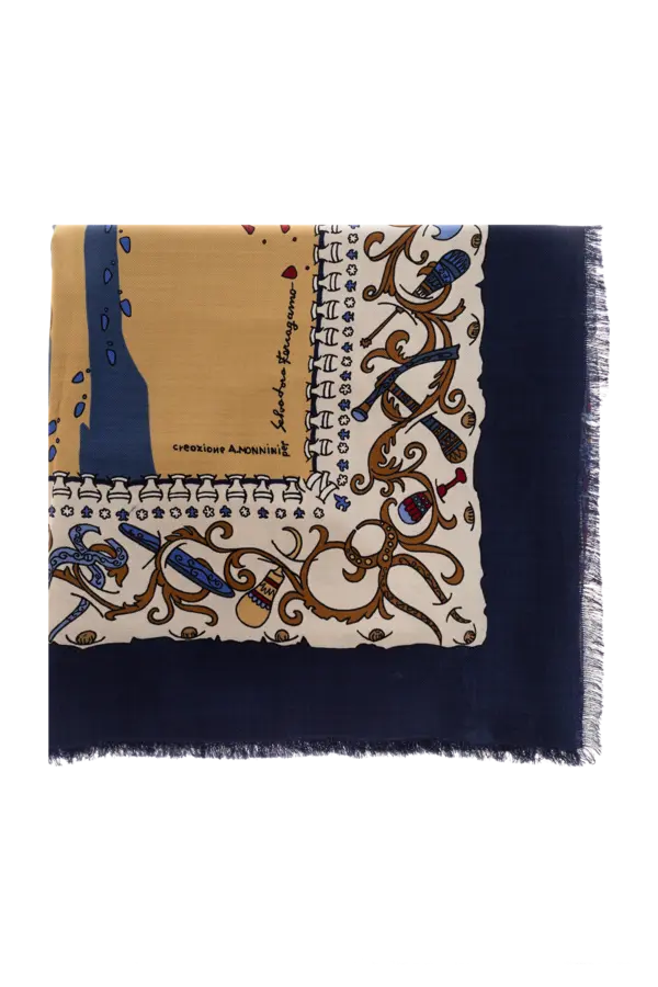 FERRAGAMO Silk Scarf - Multicolour