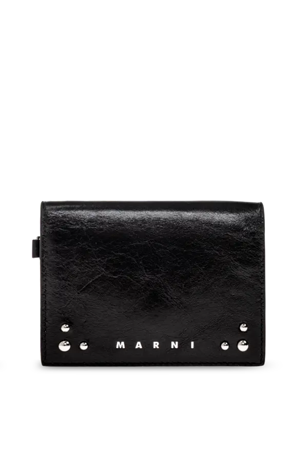 Marni Leather Wallet With Logo