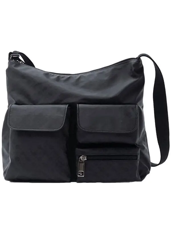 GHERARDINI Medium Pocket Satchel - Black