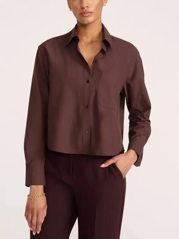 Brochu Walker The Everyday Cropped Shirt