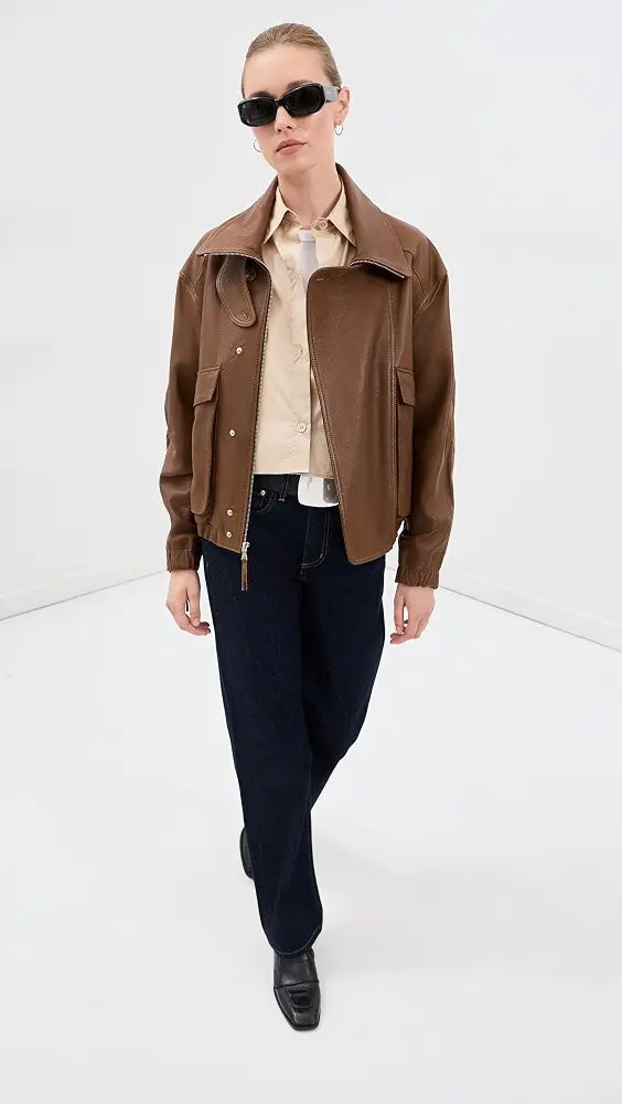 TWP Hunter Leather Jacket