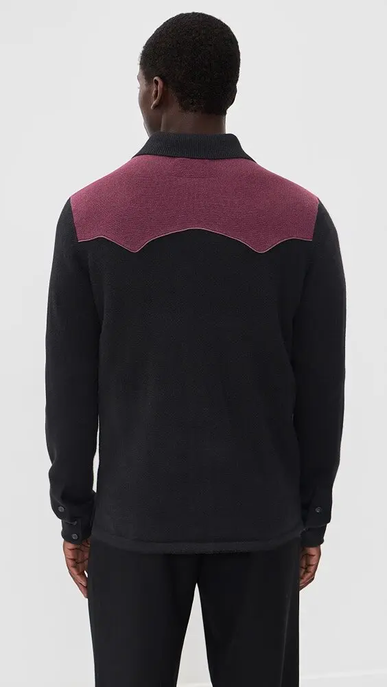 Guest In Residence Western Button Up! Cashmere Shirt