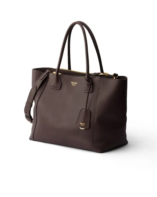 Prada Nova Large Leather Tote Bag