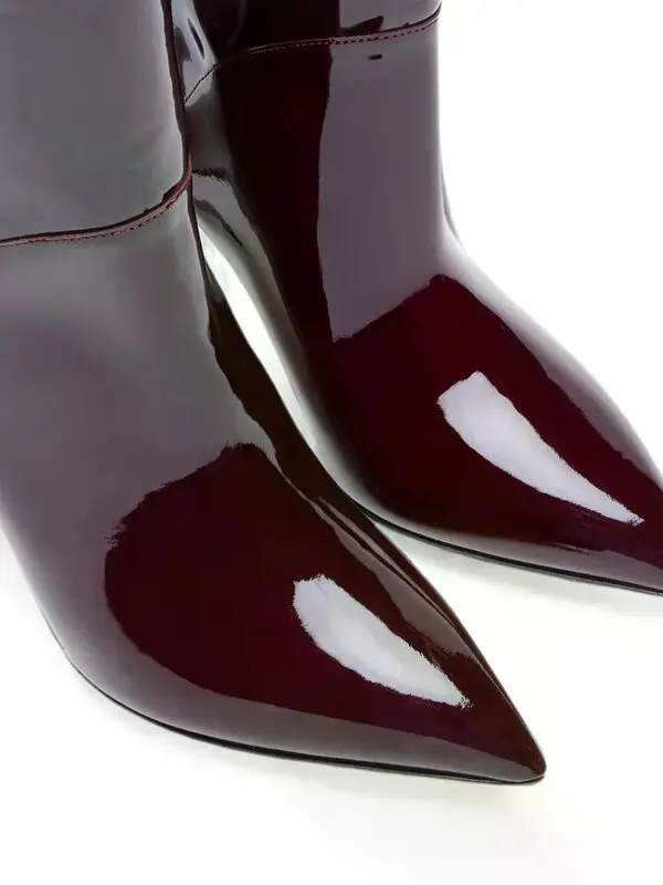 Casadei Blade Patent Boots