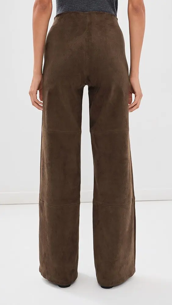 ARMA Karina Stretch Suede Pants
