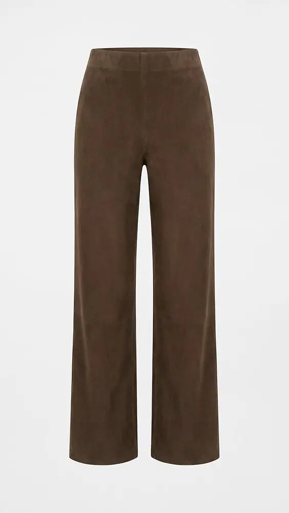 ARMA Karina Stretch Suede Pants