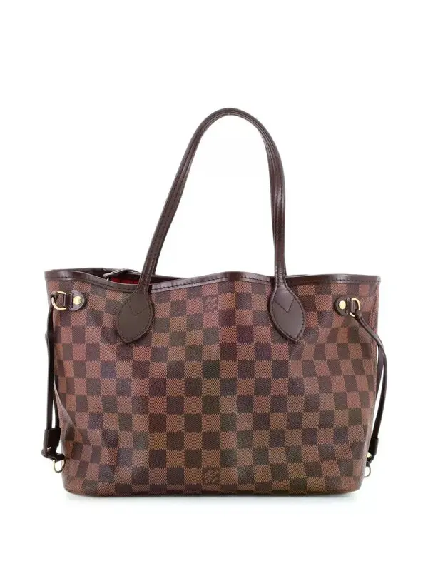 LOUIS VUITTON Neverfull Damier Pm Tote Bag