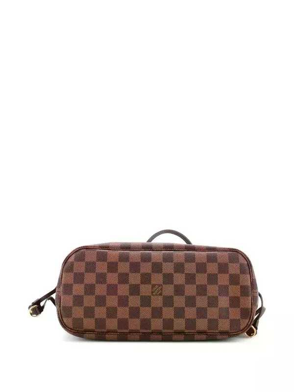 LOUIS VUITTON Neverfull Damier Pm Tote Bag - Brown