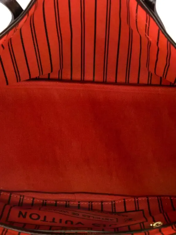 LOUIS VUITTON Neverfull Damier Pm Tote Bag - Brown