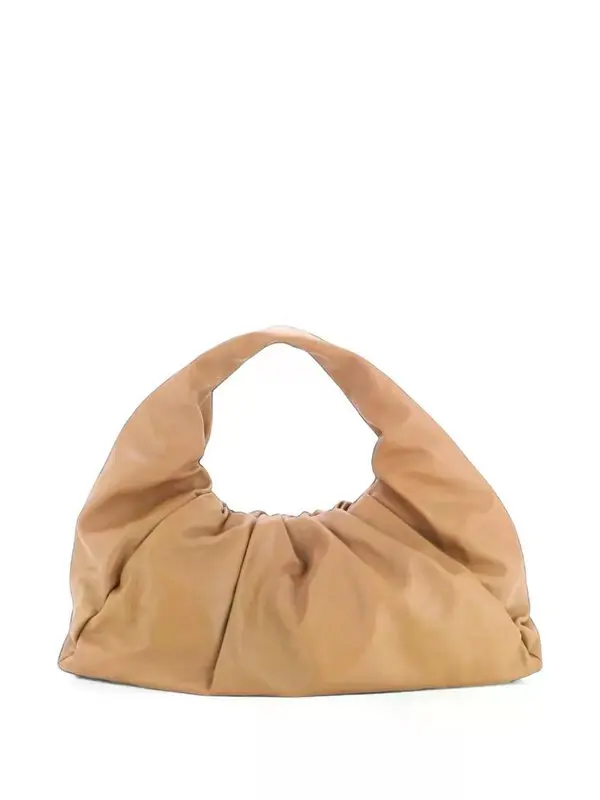 Bottega Veneta The Shoulder Pouch Leather Maxi Hobo Bag