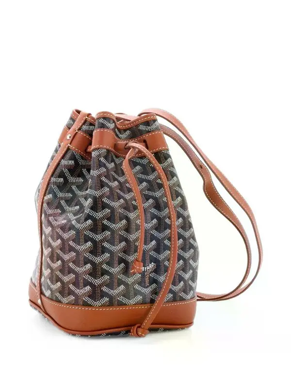 Goyard Petit Flot Coated Canvas Pm Bucket Bag