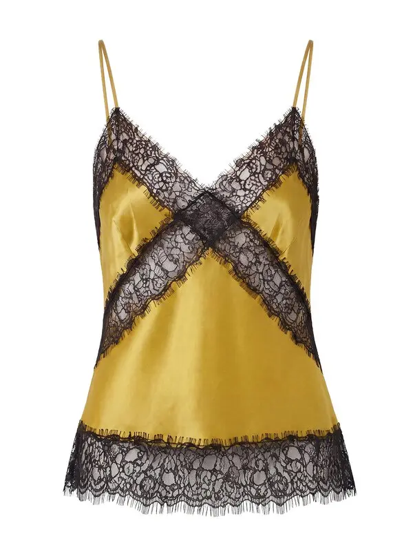 NICHOLAS Lou Lace Trim Camisole