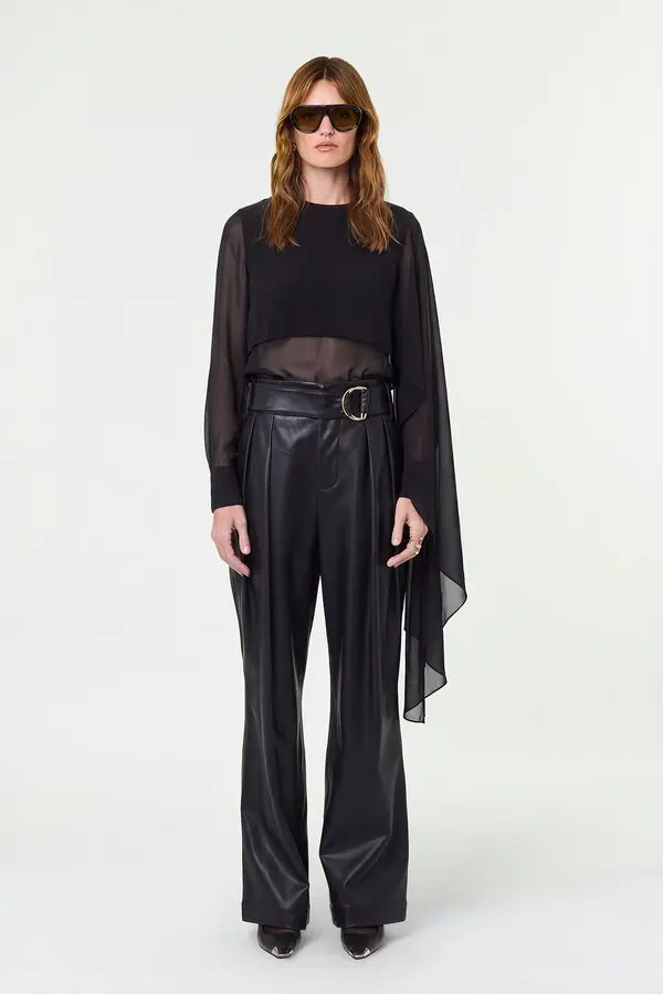 NICHOLAS Flavia Top - Black