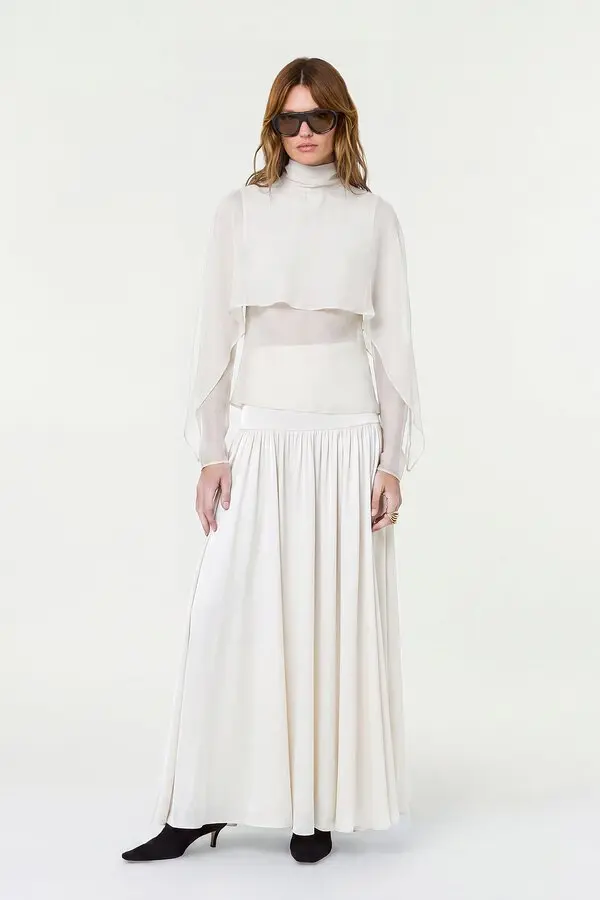 NICHOLAS Tani Skirt - Pearl