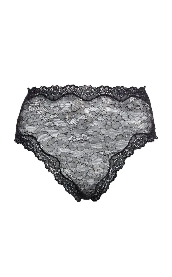 Saint Laurent Sheer Lace Briefs