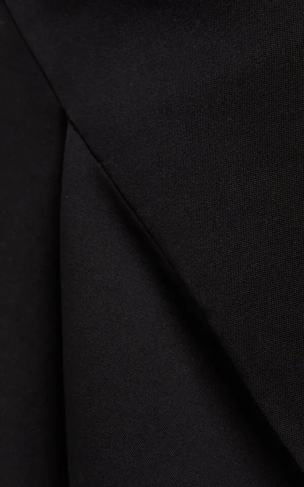 Givenchy Slashed Wool Mini Skirt