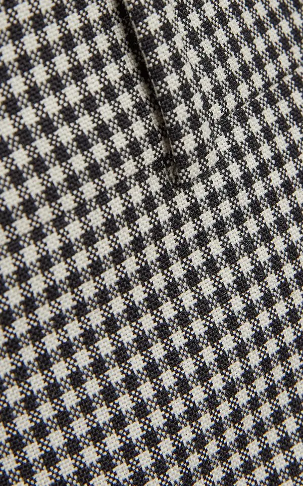 Givenchy Gingham Wool-mohair Cigarette Pants