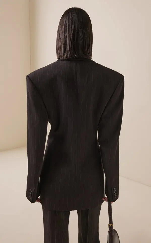 Saint Laurent Single-breasted Virgin Wool-blend Blazer