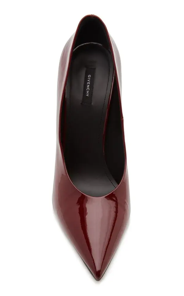 Givenchy 95mm Pointy Patent Leather Pumps