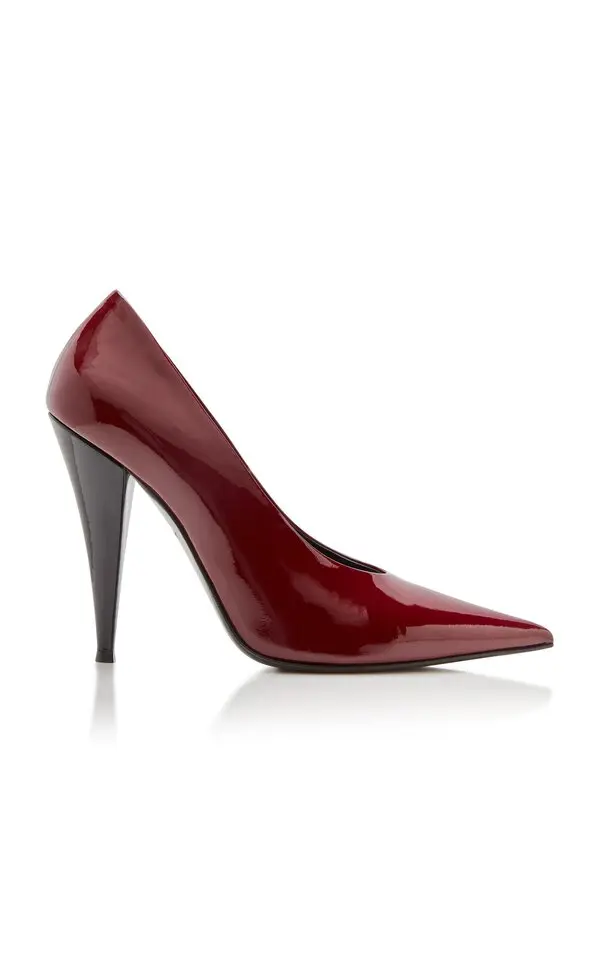 Givenchy 95mm Pointy Patent Leather Pumps