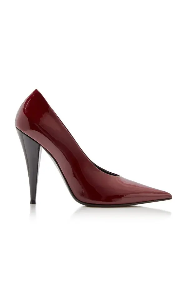 Givenchy 95mm Pointy Patent Leather Pumps