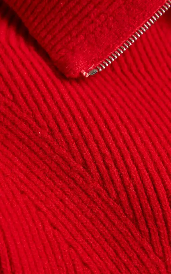 Givenchy High Neck Knit Cardigan