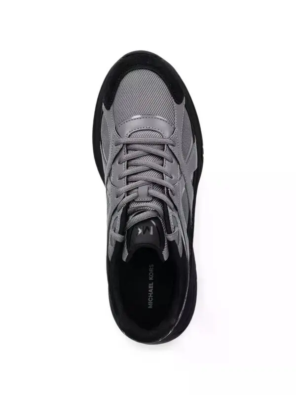 Michael Kors Leo Mixed-media Trainer