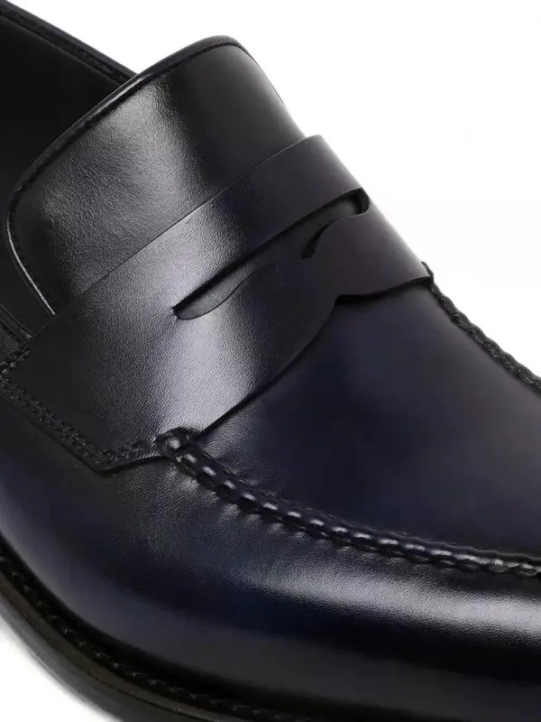 FERRAGAMO Tramezza Penny Loafers