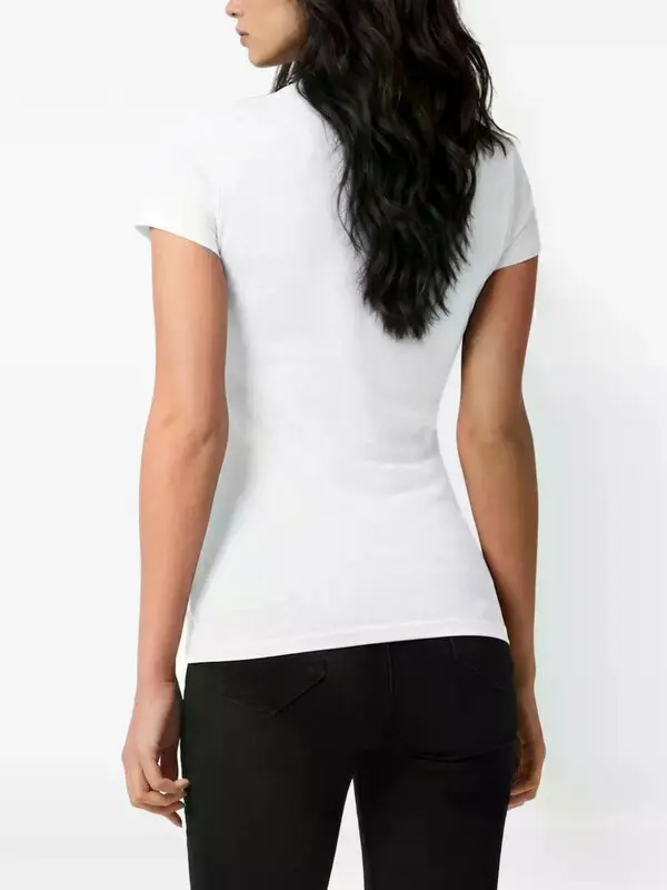 Philipp Plein Teddy-embellished T-shirt - White