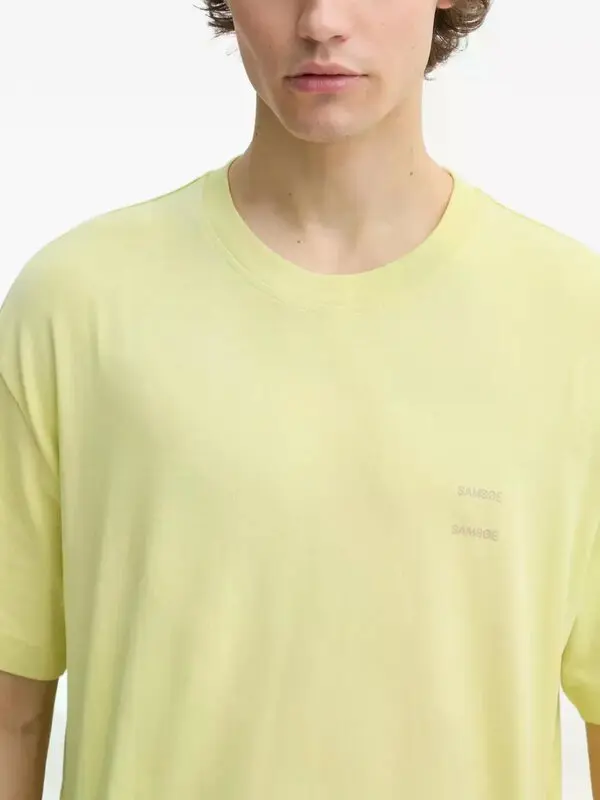 Samsøe Samsøe Joel Logo-print T-shirt - Yellow