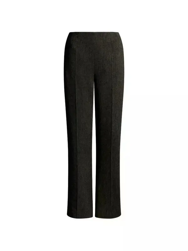 Alberta Ferretti Pressed-crease Tailored Trousers