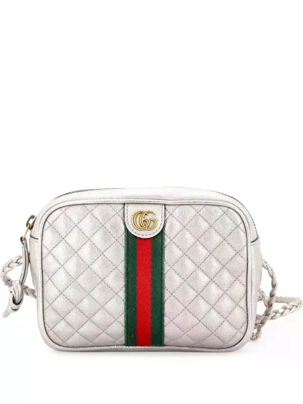 Gucci Trapuntata Camera Bag Quilted Leather Mini Crossbody Bag