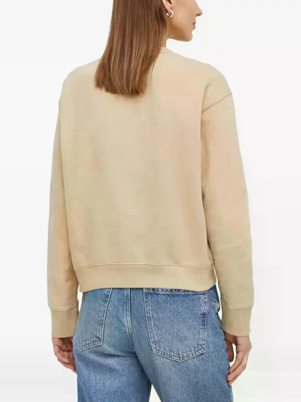 LEVI'S Crew-neck Logo-print Sweatshirt