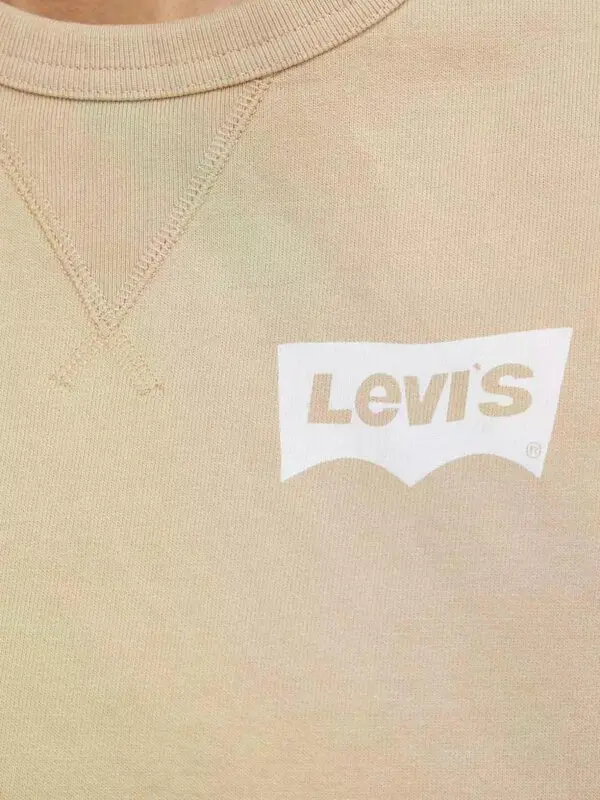 LEVI'S Crew-neck Logo-print Sweatshirt