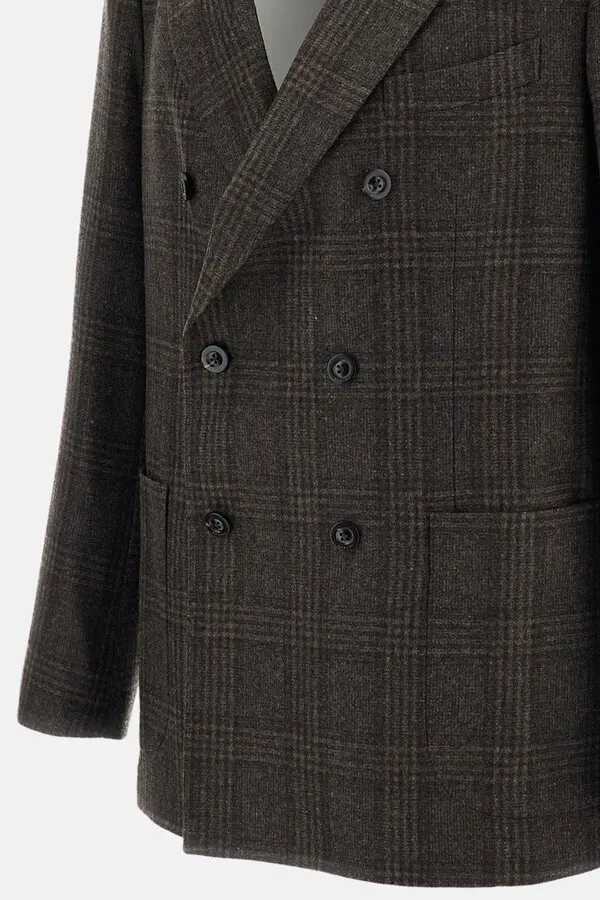 Boglioli Giacca Doppiopetto - Brown