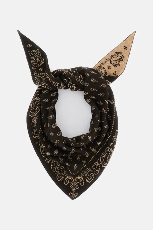 Guest In Residence Foulard In Cashmere The Wild Rag - Multicolor