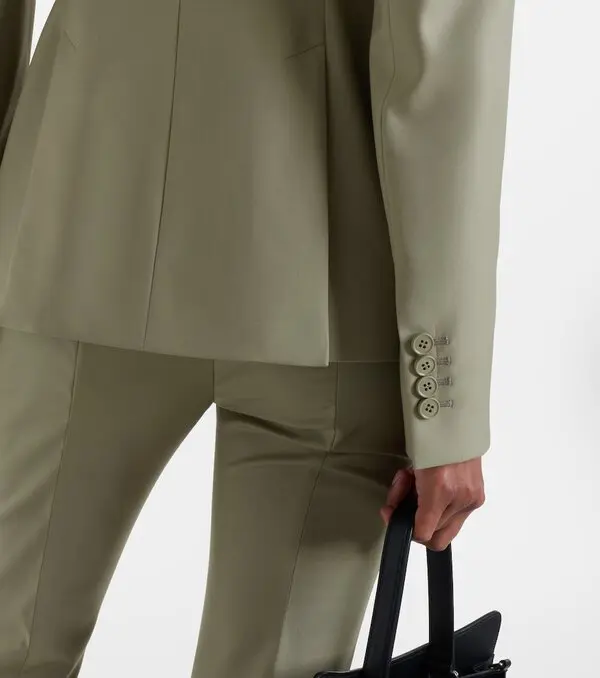 Alexander McQueen Wool Blazer - Green