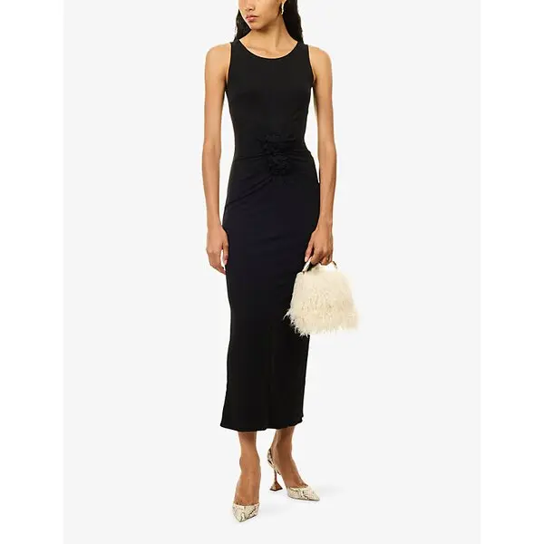 Huishan Zhang Eleni Jersey Midi Dress