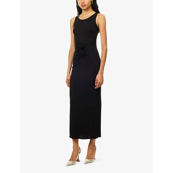 Huishan Zhang Eleni Jersey Midi Dress
